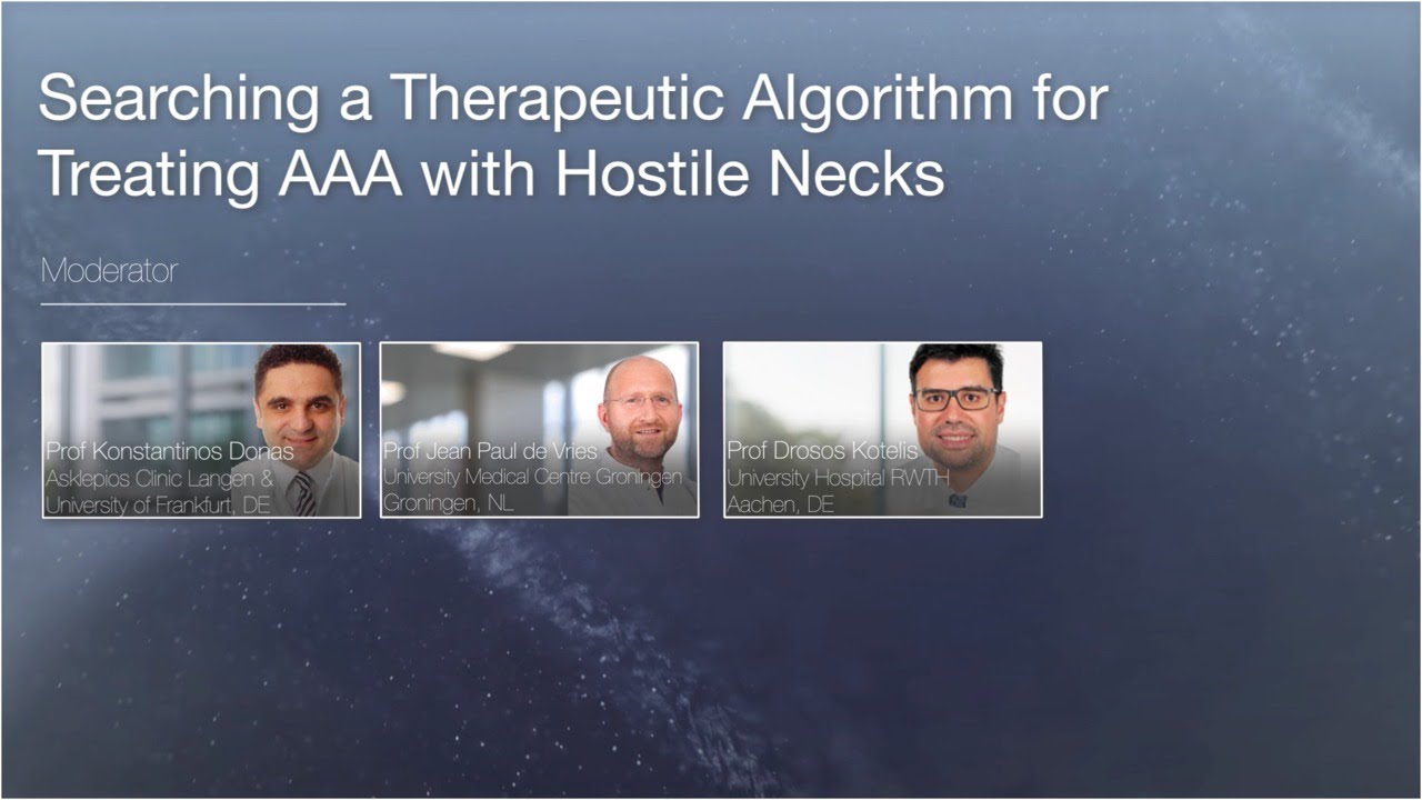Searching a Therapeutic Algorithm for Treating AAA with Hostile Necks ...