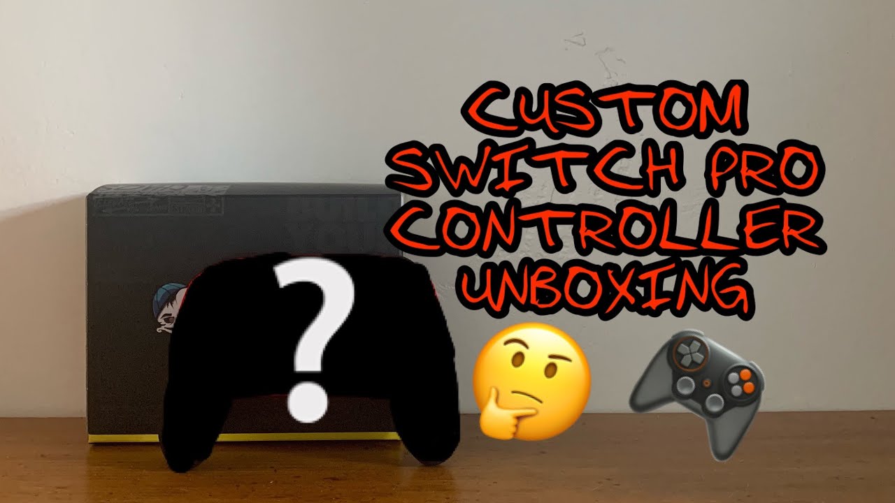 Controller Chaos Custom Switch Pro Controller Unboxing - YouTube