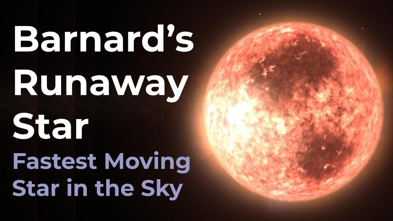 Barnard's Runaway Star - Fastest Moving Star in the Sky - YouTube