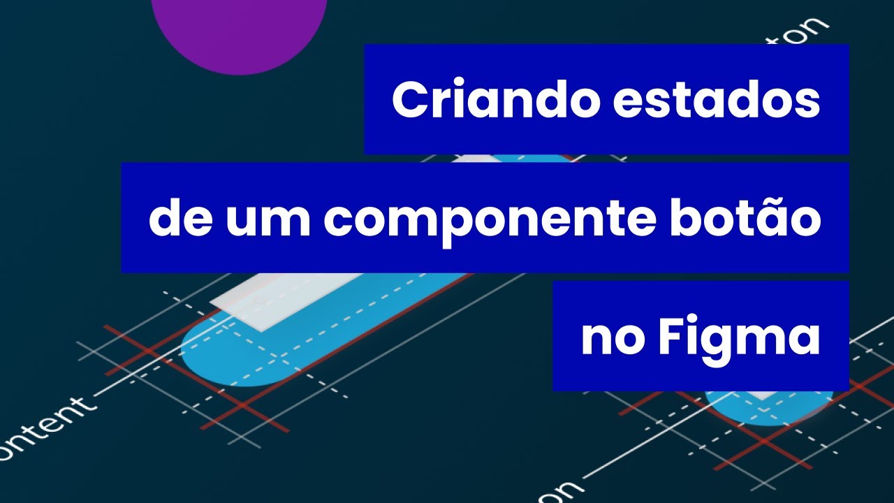 Figma Criando Estados De Um Componente Botão Versão 2021 Youtube