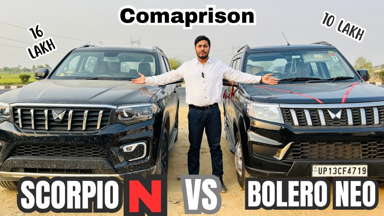 Mahindra Bolero Neo And Mahindra Scorpio N Comparison | Bolero Neo Vs ...