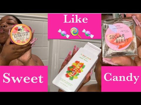 SWEET LIKE CANDY SHOWER ROUTINE 🍭🍬💕 - YouTube