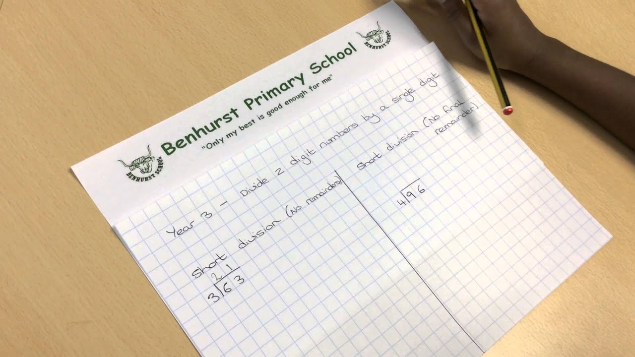 Benhurst Primary School Year 3 Division Methods Step 2 YouTube benhurst-primary-school-year-3-division-methods-step-2-youtube