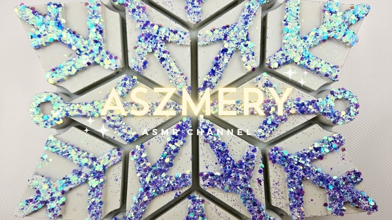SNOWFLAKE QUEEN ️ | The biggest form so far! | ASMR video | relaxing ...