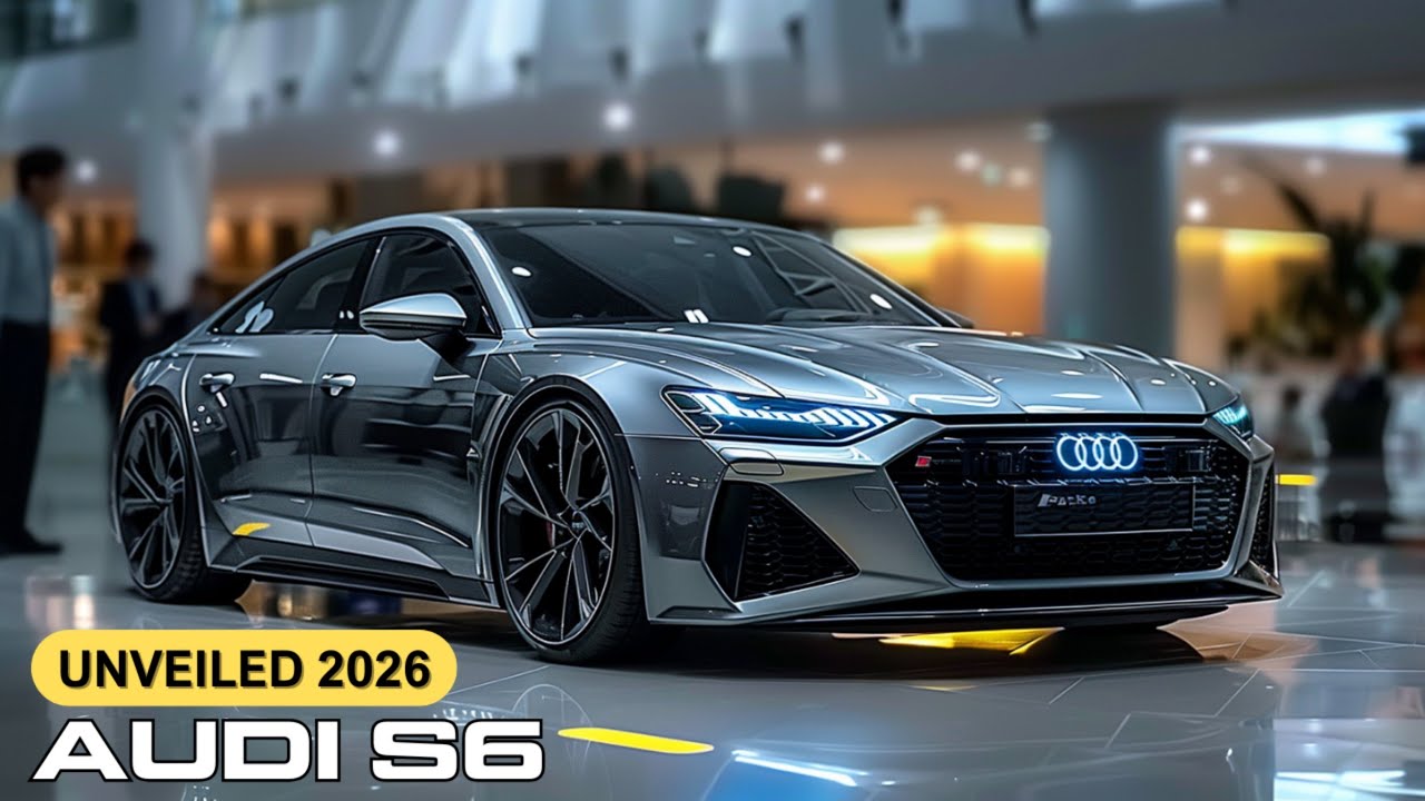 Unveiled 2026 Audi S6: The Sleeper Sports Sedan You Didn’t Expect ...