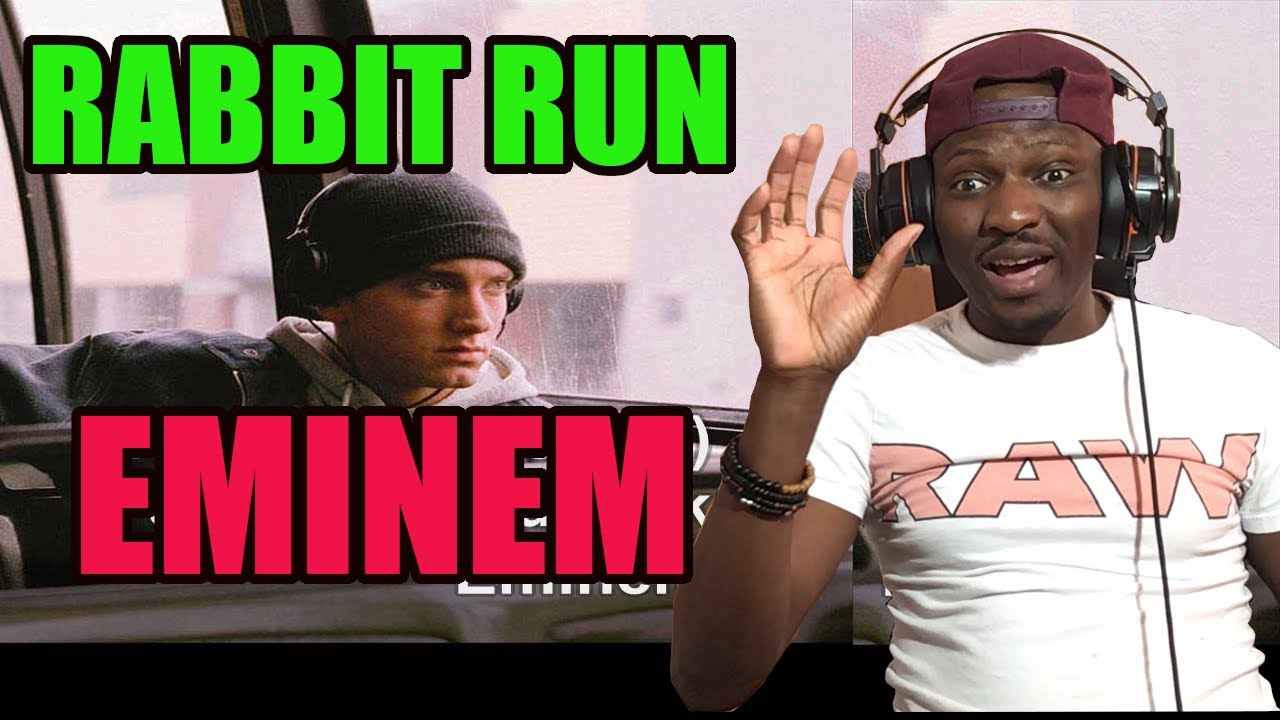 NO HOOK.....STRAIGHT FIRE!!! EMINEM - RABBIT RUN | Reaction #Eminem # ...