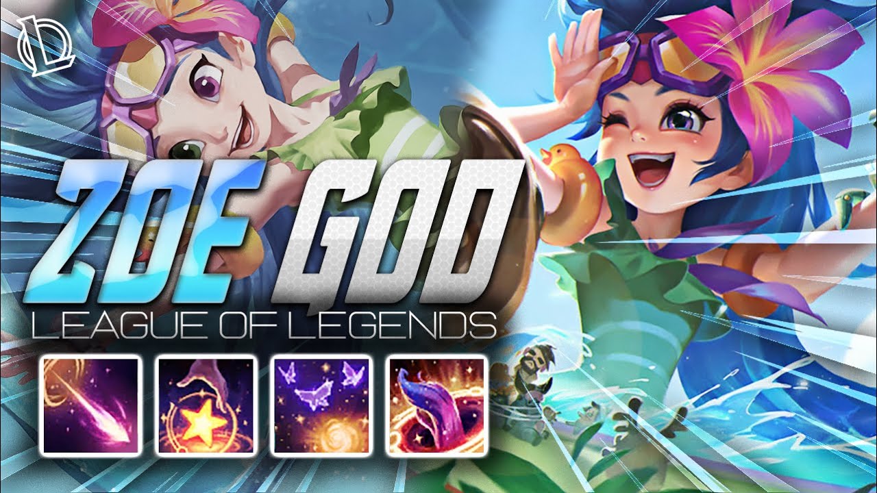 ZOE MONTAGE - ZOE GOD | Ez LoL Plays #628 [60 FPS] - YouTube