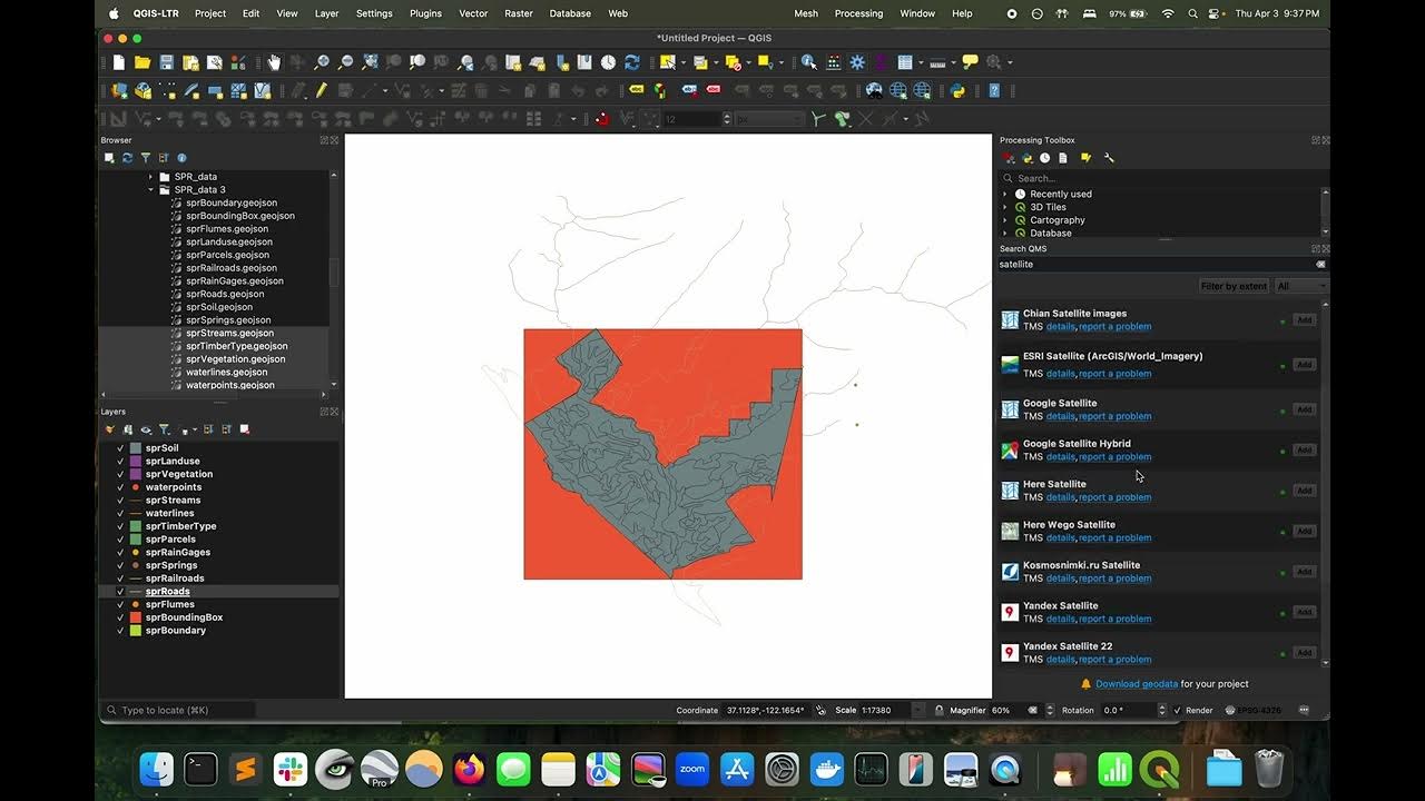 QGIS Intro tutorial - YouTube