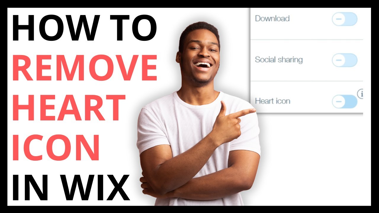 How to Remove Heart Icon in Wix [QUICK GUIDE] - YouTube