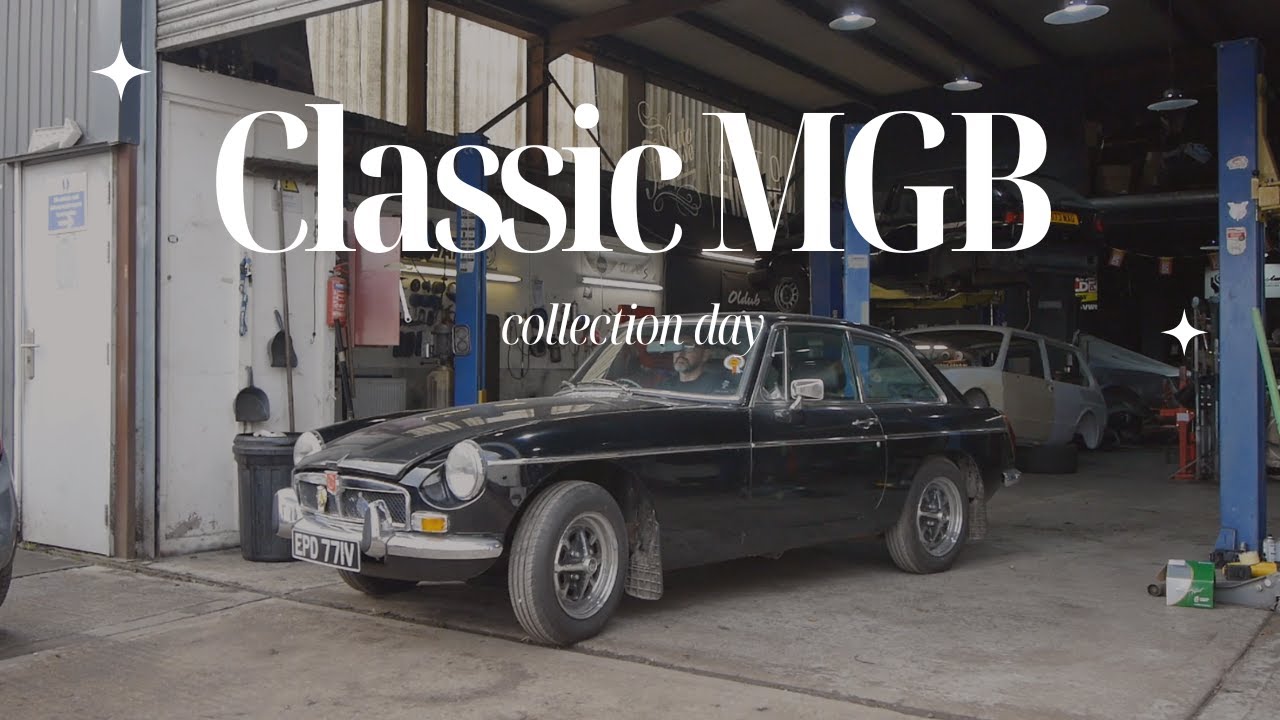 MGB GT 1979 Collection Day | TSG Vlogs - YouTube