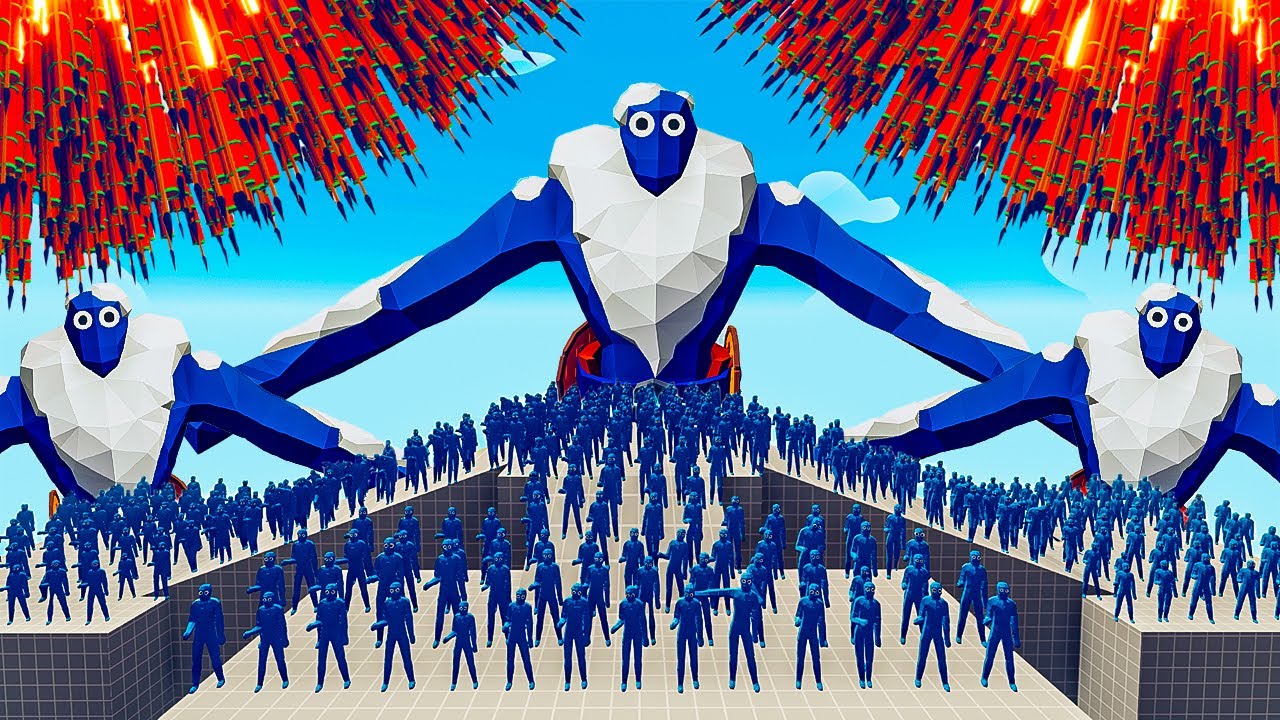 300x Ice Zombies + 3x Giants vs 2x Every God - Totally Accurate Battle ...