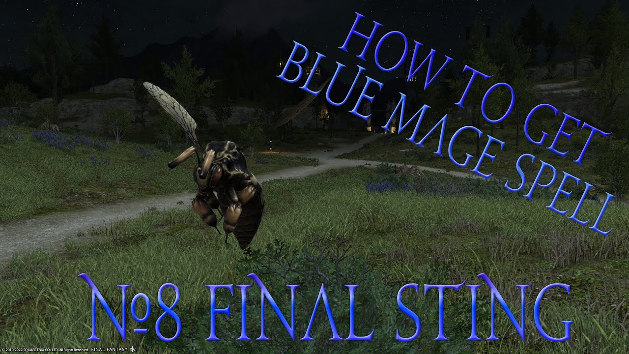 How to get Blue Mage Spell #8 Final Sting - YouTube