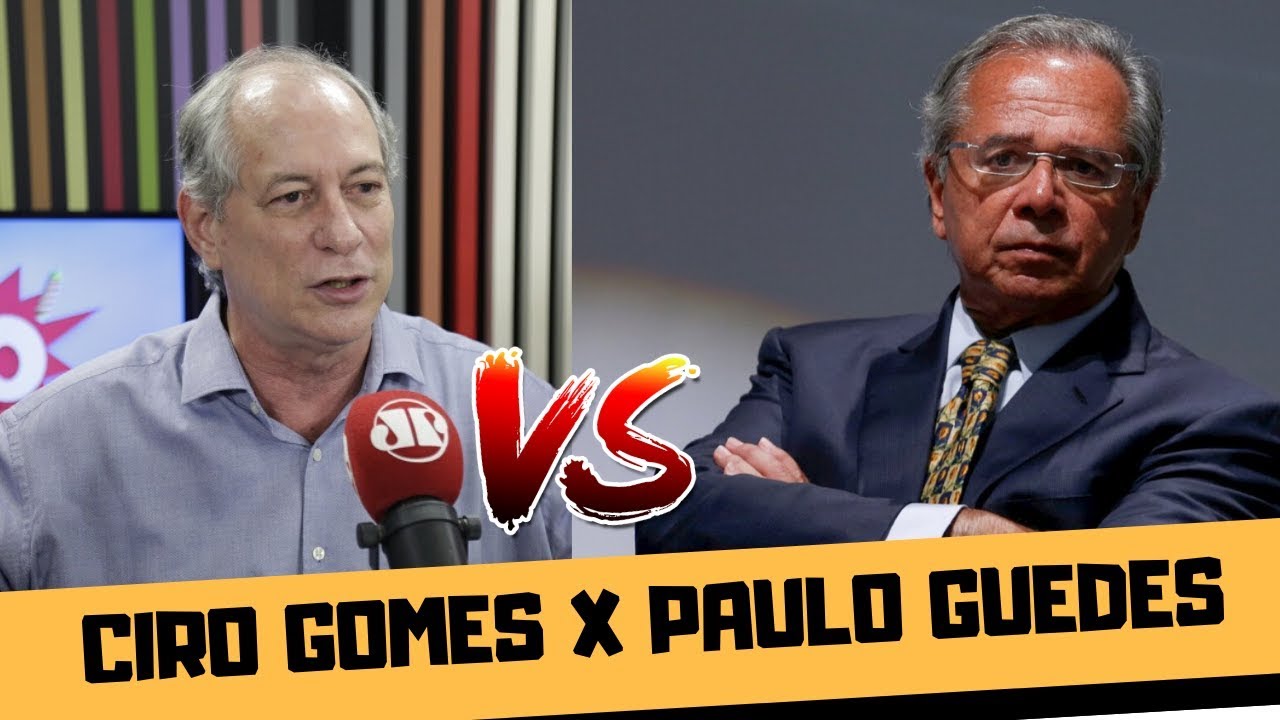 CIRO GOMES NO PÂNICO: "PAULO GUEDES NÃO CONHECE A REALIDADE DO BRASIL ...