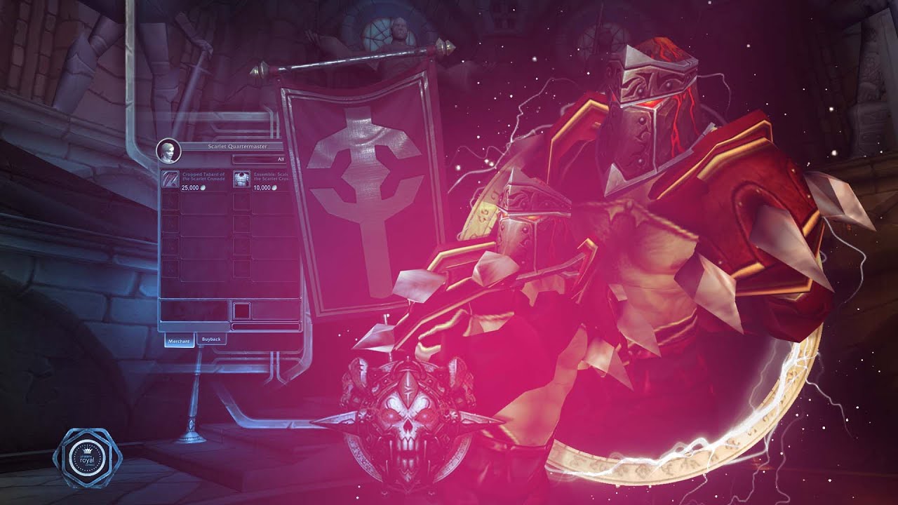 Cropped Tabard and Ensemble: Scale of the Scarlet Crusade - YouTube