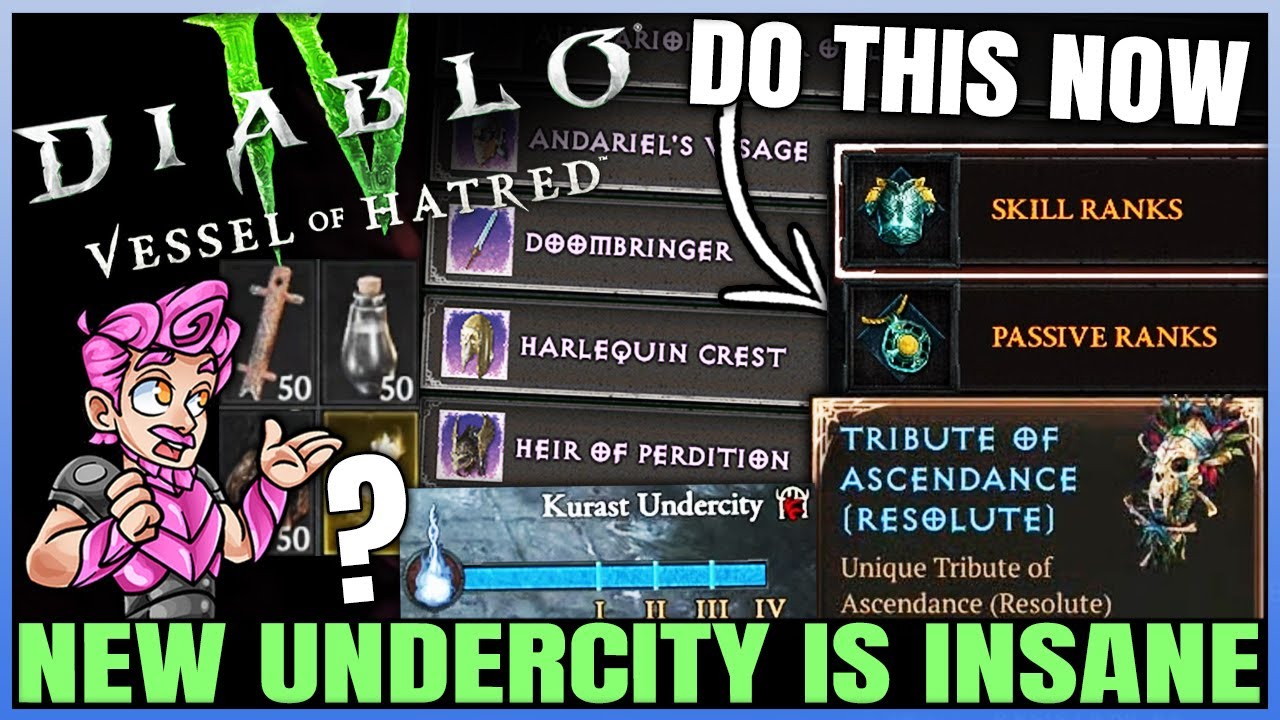 Diablo 4 - New Best XP, Legendaries & Boss Materials Target Farm - Best ...