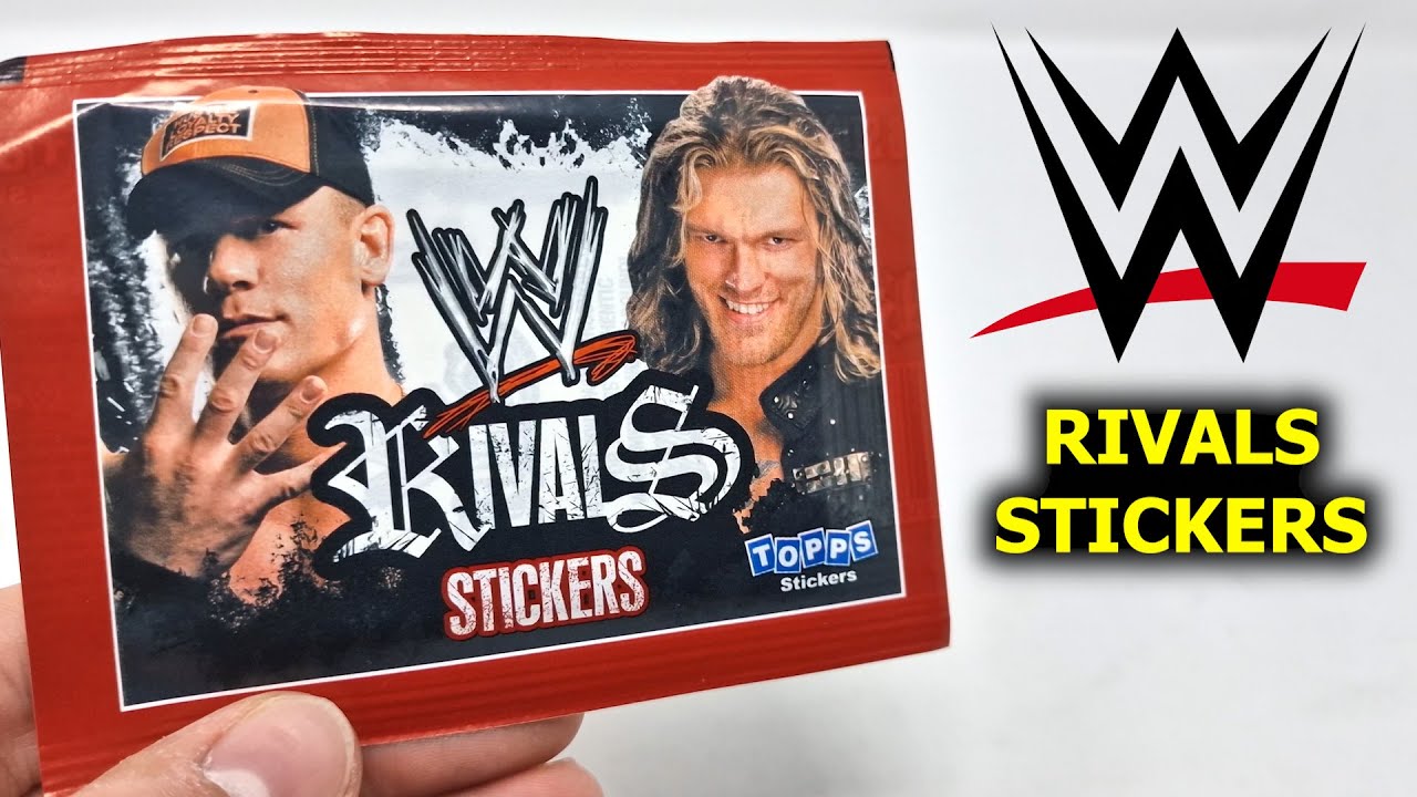 Opening 15x PACKS of WWE Rivals Stickers - Wrestling Stickers - Mikes ...