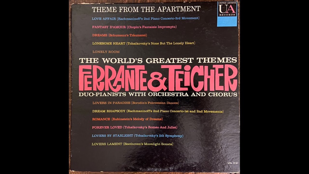 Ferrante & Teicher/ The Worlds Greatest Themes - YouTube