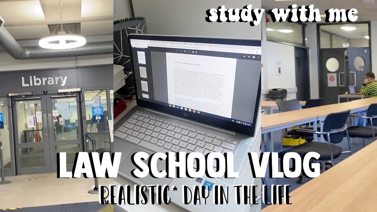Day in The Life of a Law Student | Law School Vlog 1: *very much ...