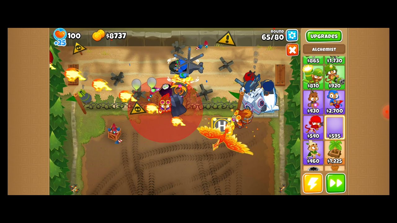 BTD6: How to WIN Firing Range with Admiral Brickell, HARD - YouTube
