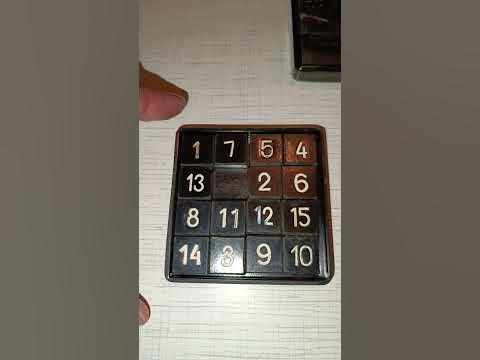 Пятнашка игра СССР - YouTube