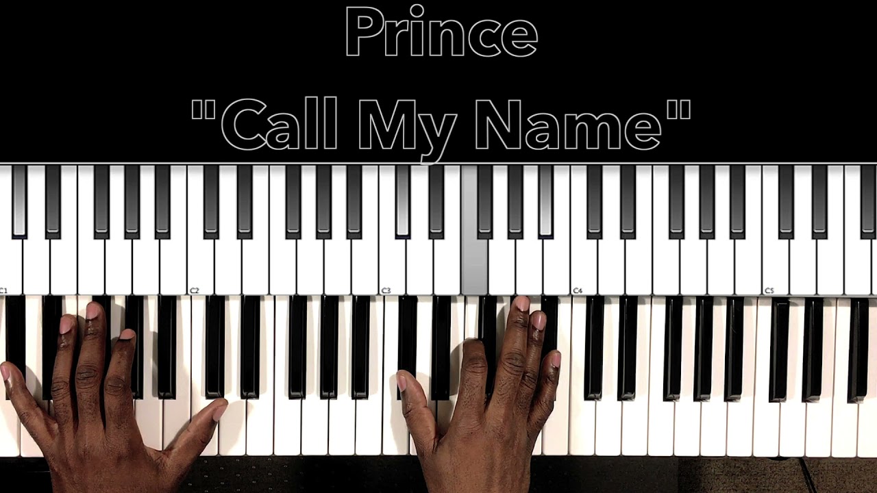 Prince "Call My Name" Piano Tutorial - YouTube
