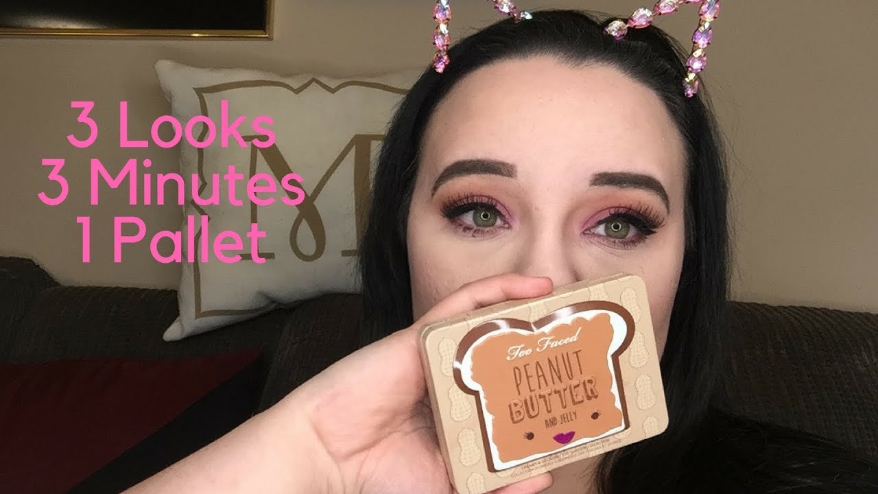 Peanut Butter Jelly Pallet by Too Faced - YouTube