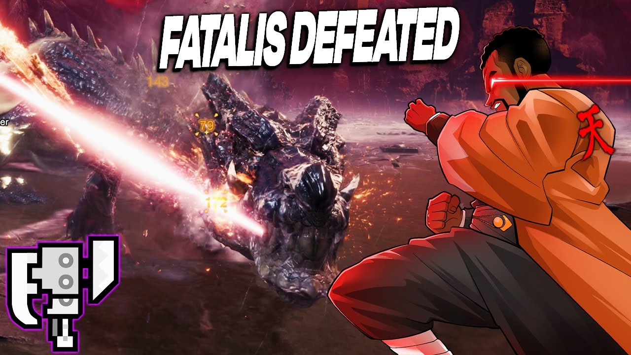 Defeating Fatalis With Switch Axe For The First Time! • Monster Hunter ...