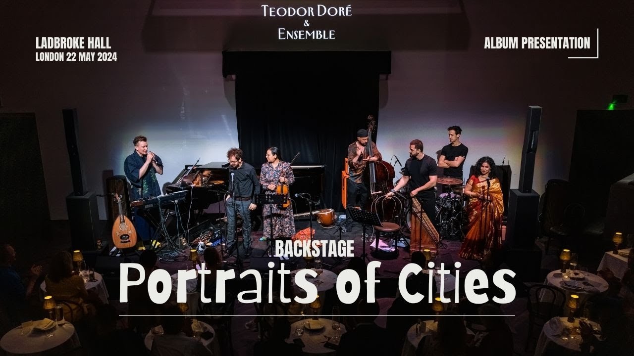 Teodor Doré - Presentation of album 'Portraits of Cities' (backstage ...