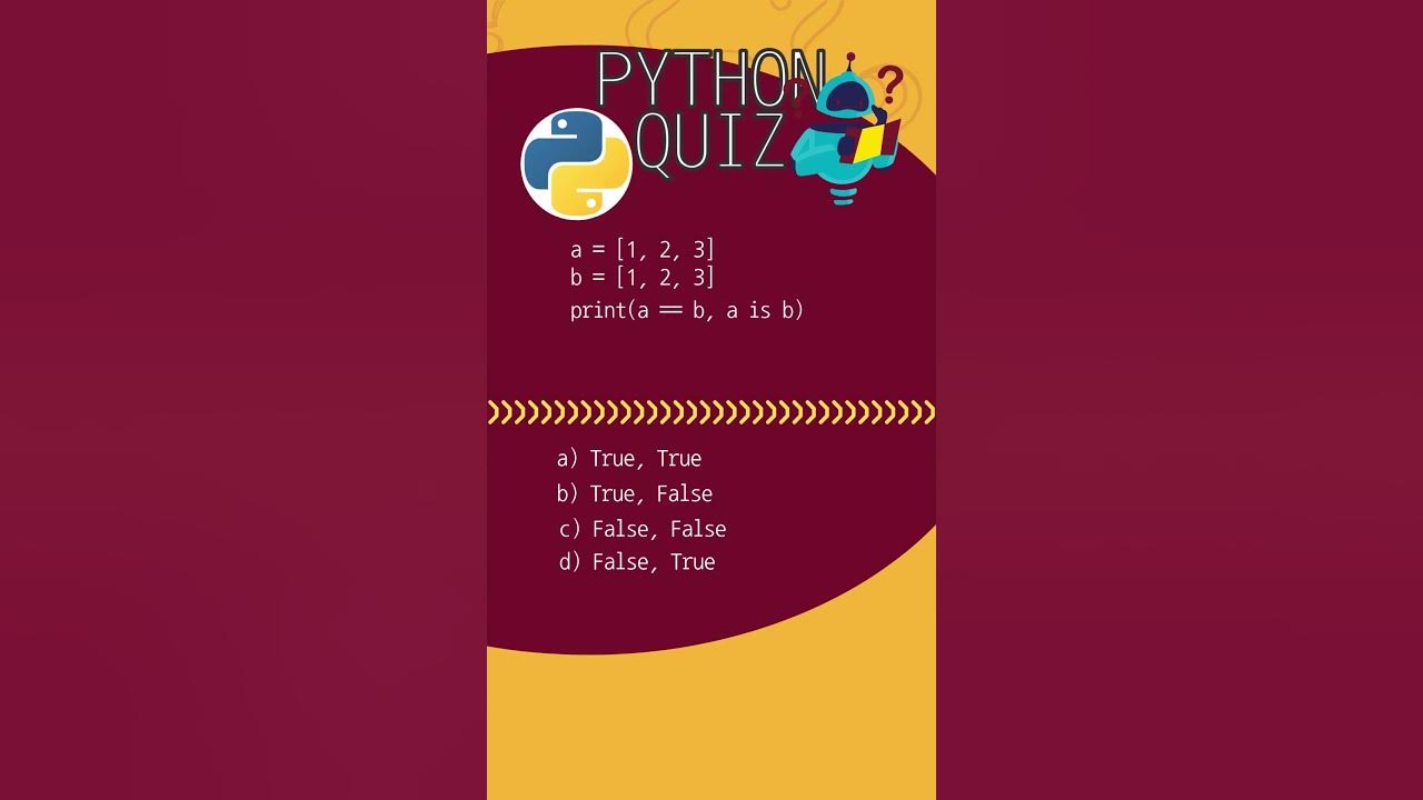 Python Quiz Datastructuresandalgorithmsinpython Quiz Pythonlearning Coding Motivation Youtube