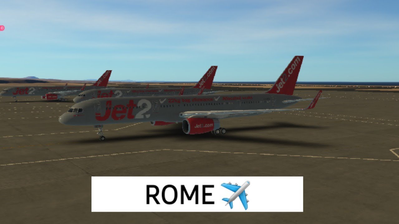 Fuerteventura - Rome / Jet2 B757-200 / Infinite Flight Live - YouTube