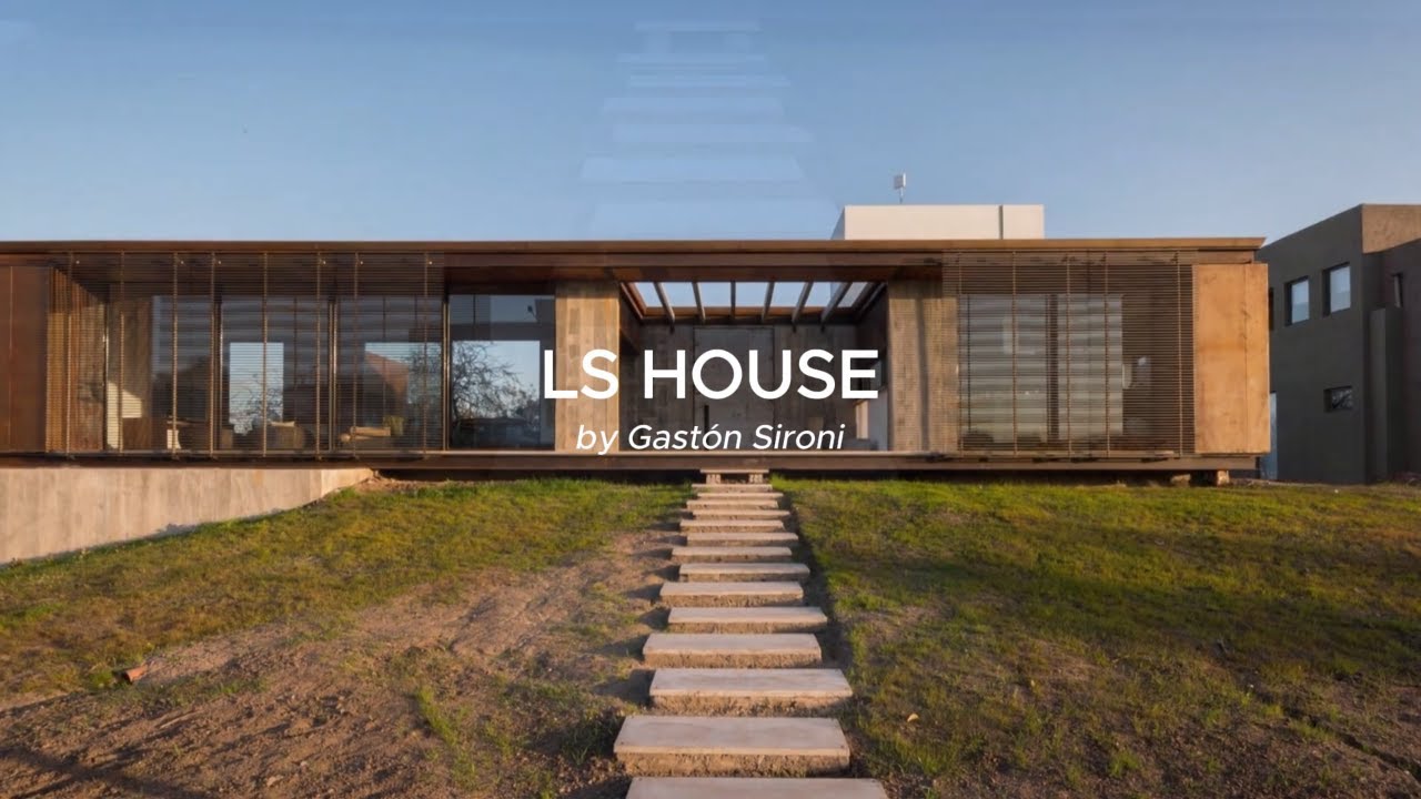 "Harmonious Integration: A House Embracing Nature's Tapestry" - LS ...