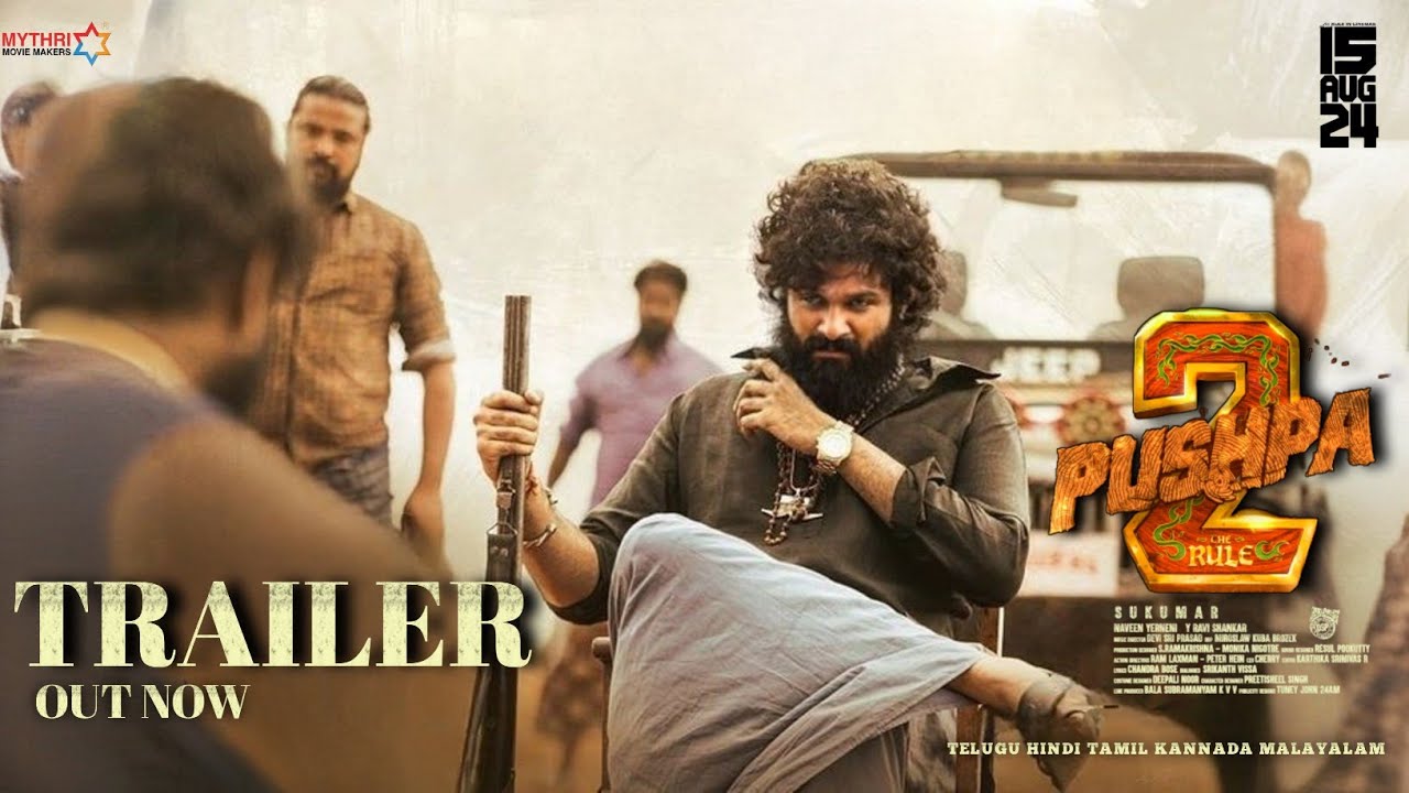 Pushpa 2 Official Trailer | Allu Arjun, Rashmika, Sukumar, DSP, Pushpa ...