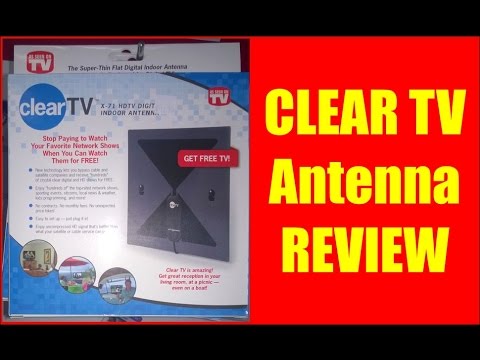 Clear TV Antenna Review - YouTube