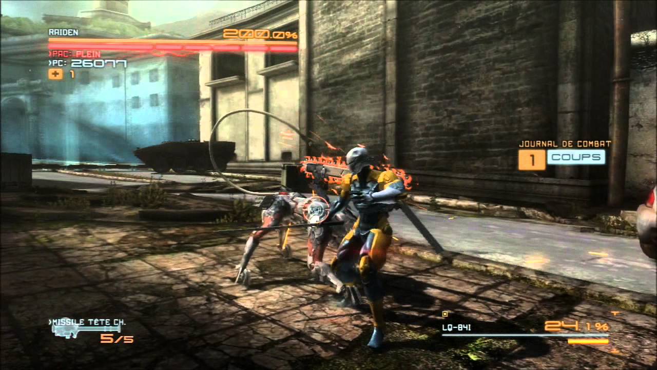 Metal Gear Rising - Gray Fox and Fox blade gameplay - YouTube