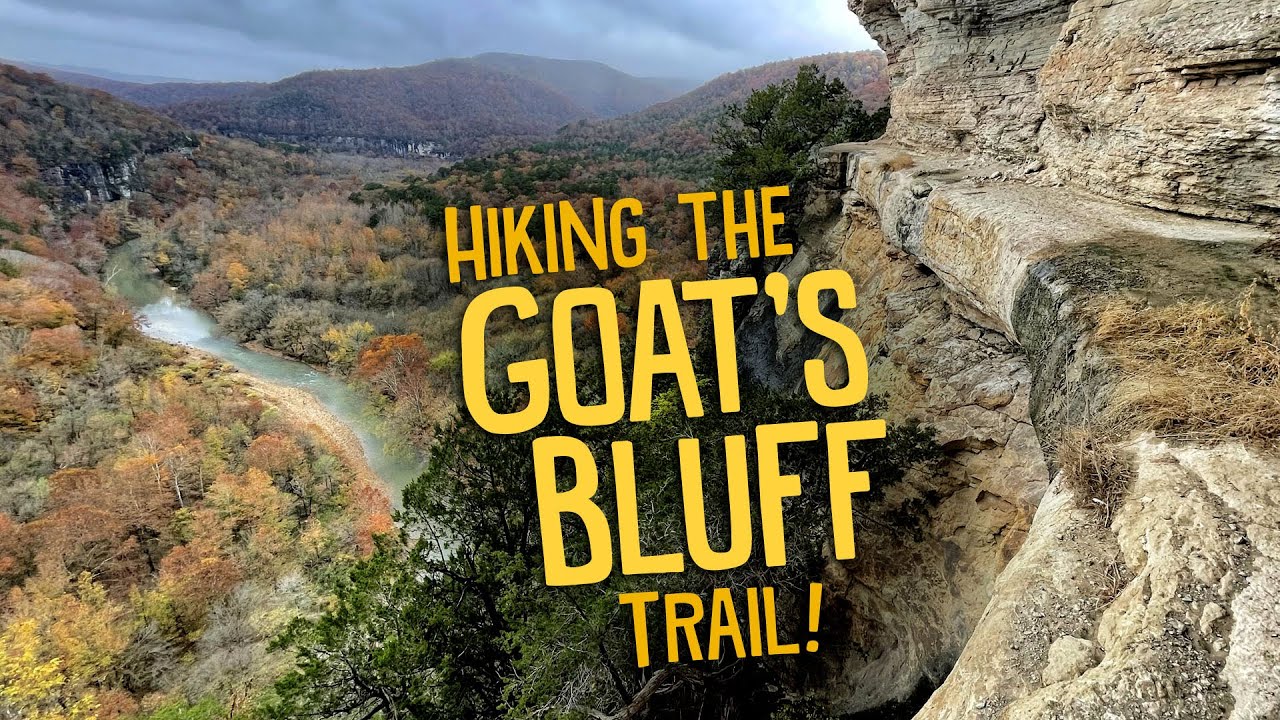 Hiking the Goat's Bluff/Big Bluff Trail in Arkansas! - YouTube