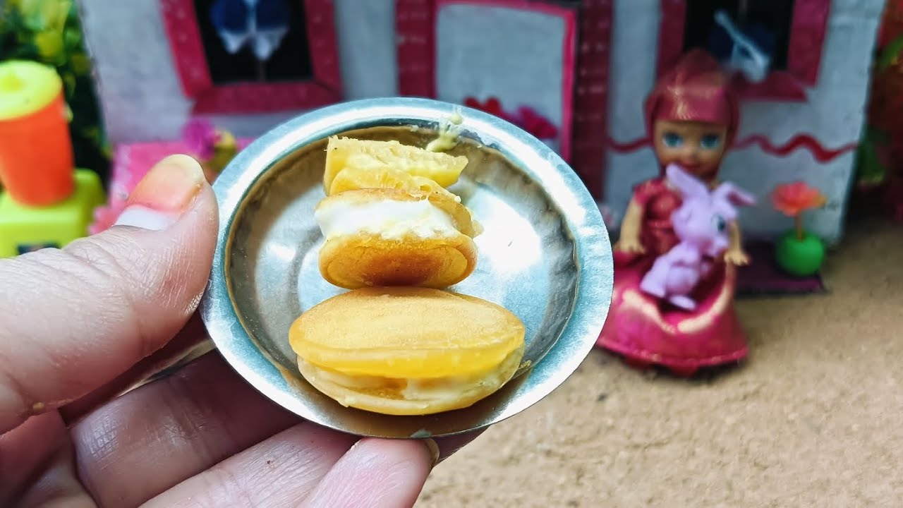 Miniature Dora Cake | Dorayaki Recipe | Japanese Pancakes | # ...