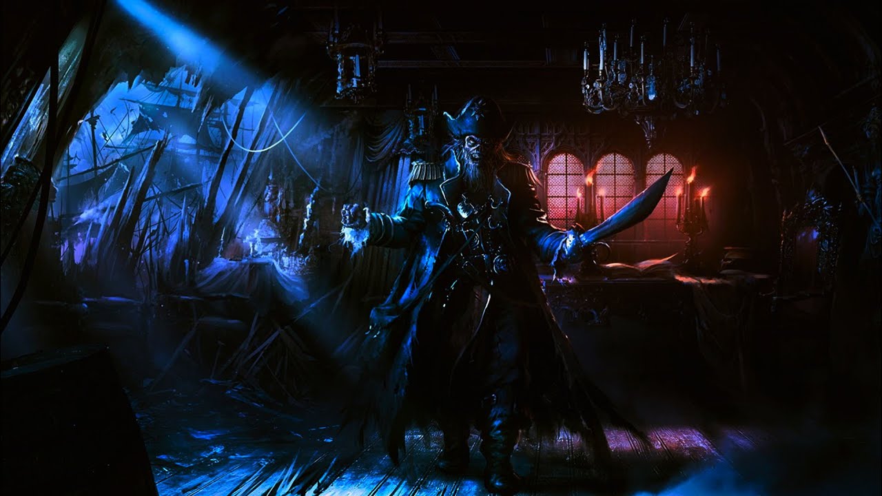 SCARY OMINOUS & CREEPY GHOSTSHIP HALLOWEEN PIRATE SHIP 1 HOUR BGM - YouTube