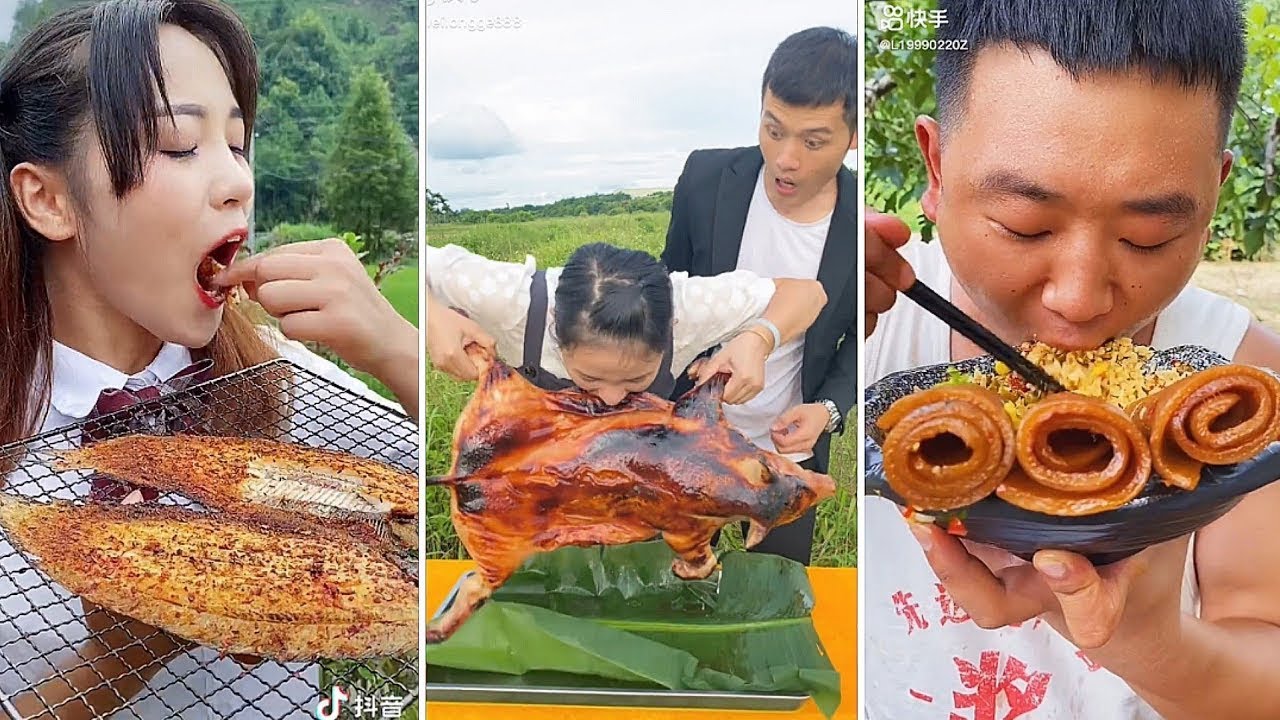 Cooking Eating Food Comedy China | TikTok Food Compilations Episode 27 ...