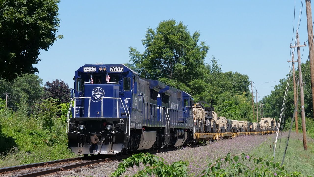 [4K] Military Train on Pan Am - 60 fps - YouTube
