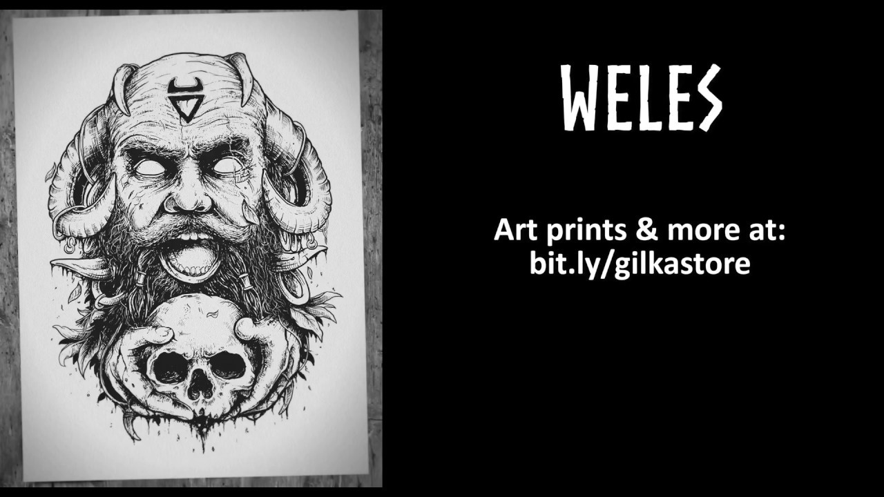 Weles Pagan Slavic God Mythology EDIT: DESIGN SOLD - YouTube