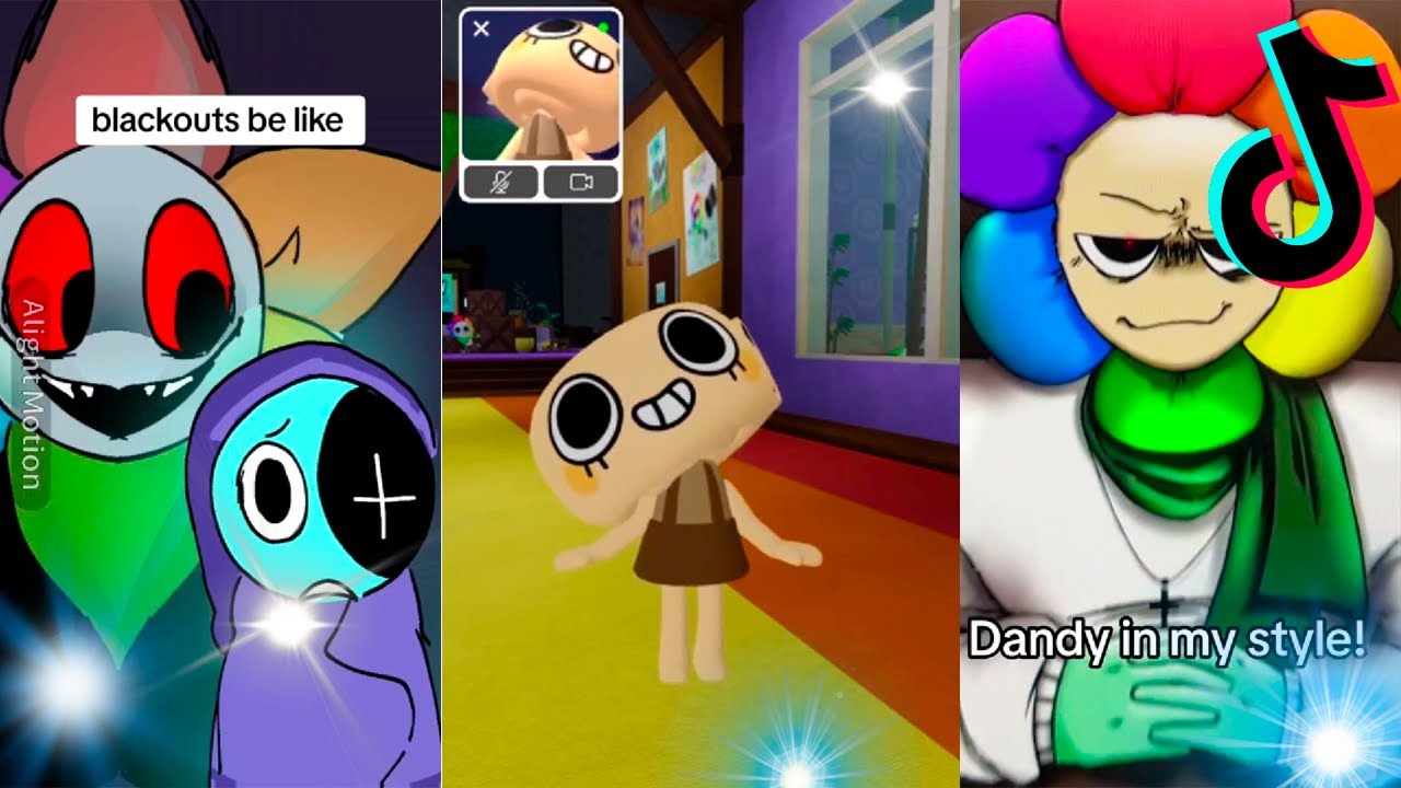 Dandy’s world Tiktok Compilation 🥵 Roblox Shrimpo Goob Dandy Toons Vee Astro Pebble Twisteds ...