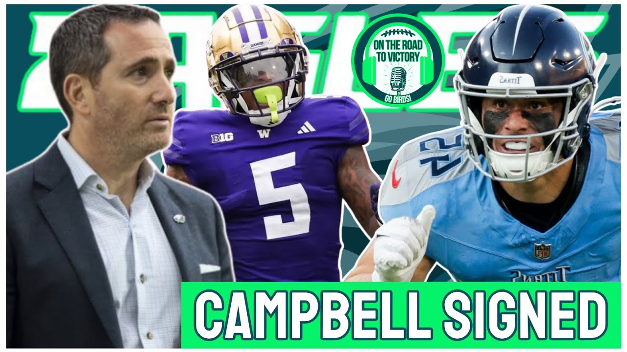 Eagles Sign LB Chance Campbell | Cut WR Giles Jackson | Breakdown with ...