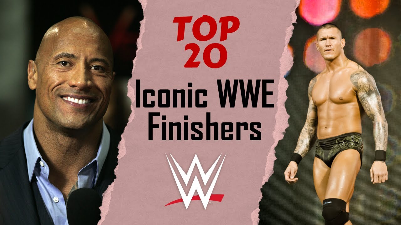 Top 20 Most Iconic WWE Finishers of All Time! 💥💪 - YouTube