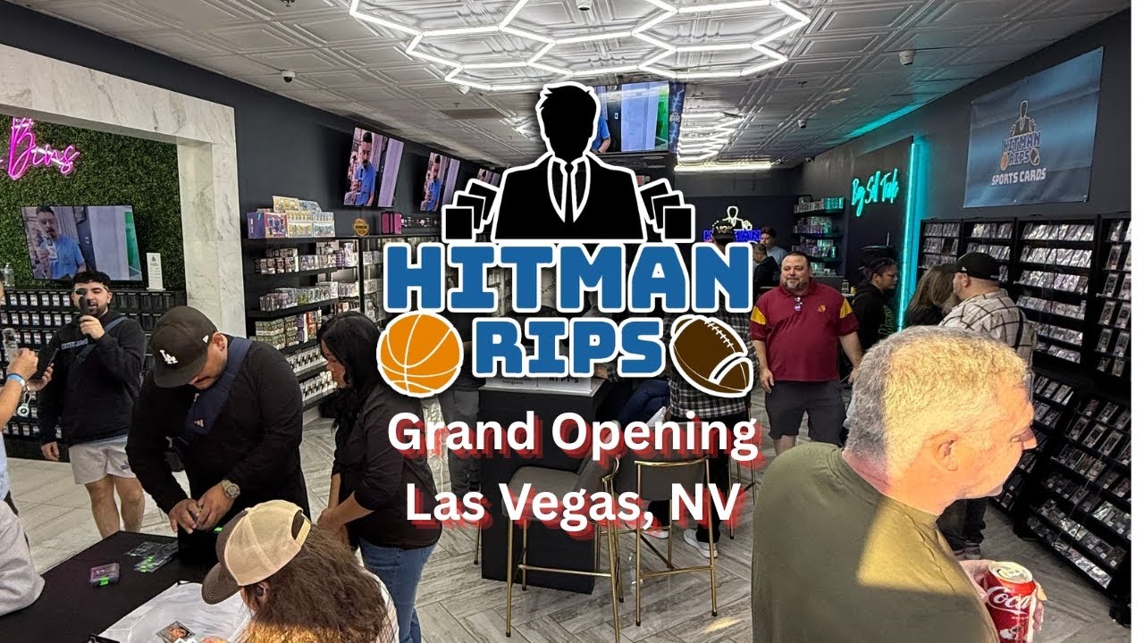 Hitman Rips Shop Opening + 2018 Bowman Mega Rip Las Vegas 120625 - YouTube