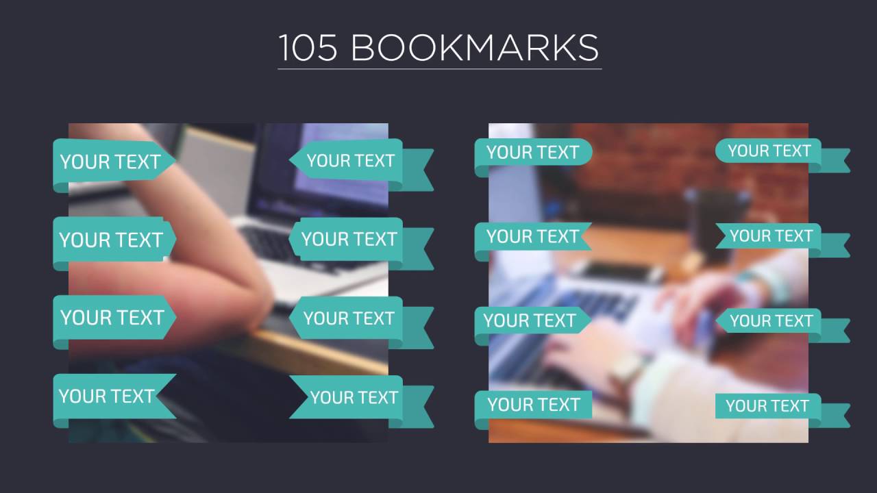 Bookmarks Pack - After Effects Project Files | VideoHive 15064455 - YouTube