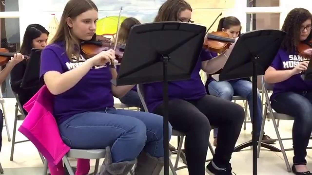 Middle School Orchestra 1 - YouTube