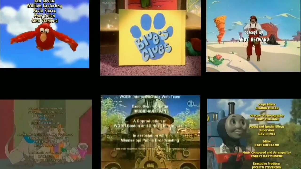 Blue's Clues, SMB. SS, The Wiggles, Elmo's World, STCSC, BTL, and ...