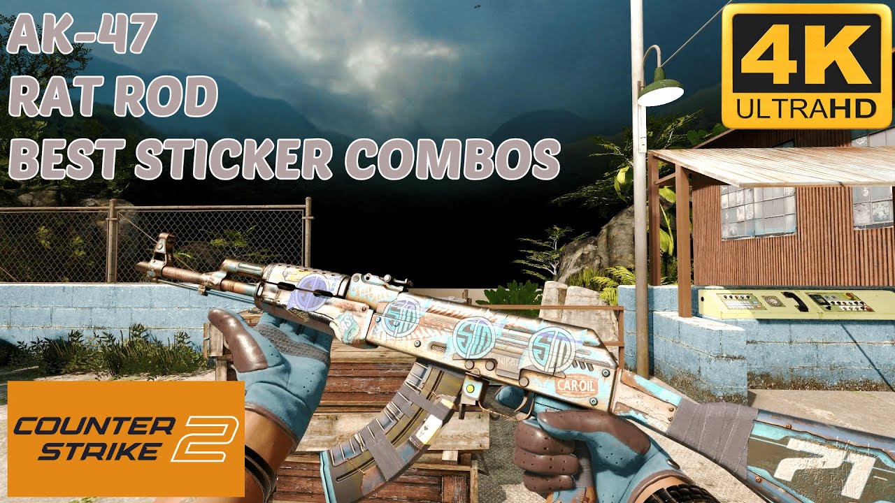 AK-47 | Rat Rod | Best Sticker Combinations | CS2 Skin | In-Game ...