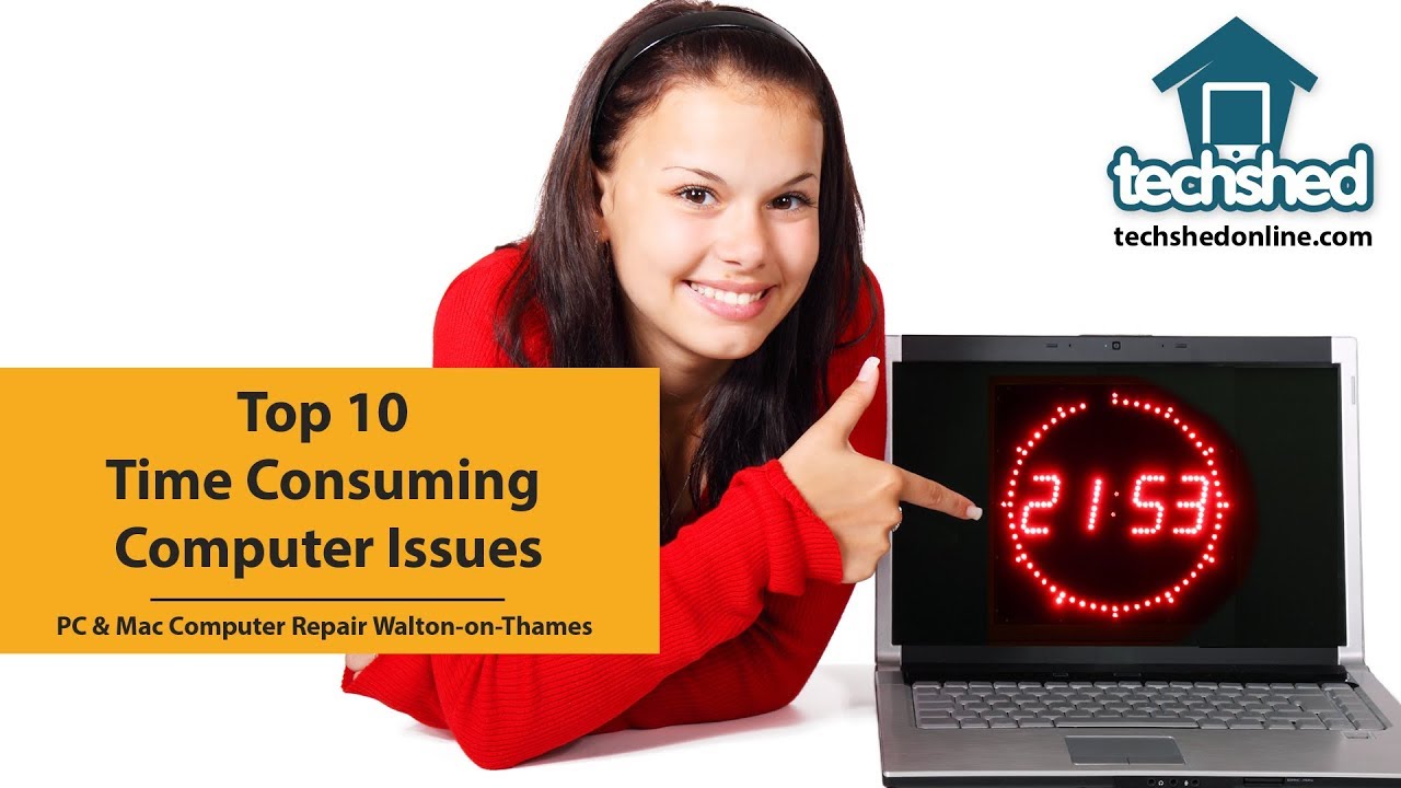 Top 10 time consuming computer issues - YouTube