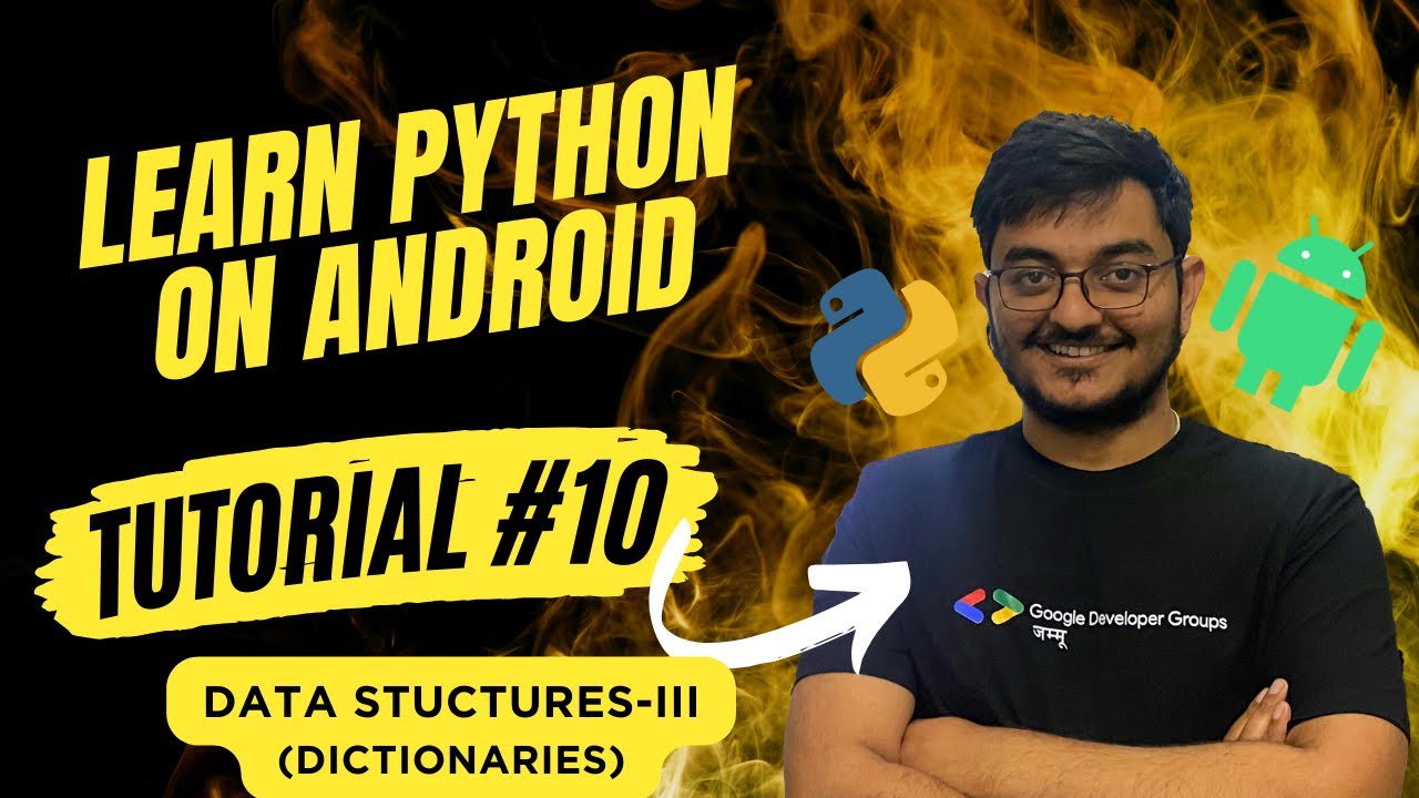Data Structures Dictionaries Learning Python In Android Youtube
